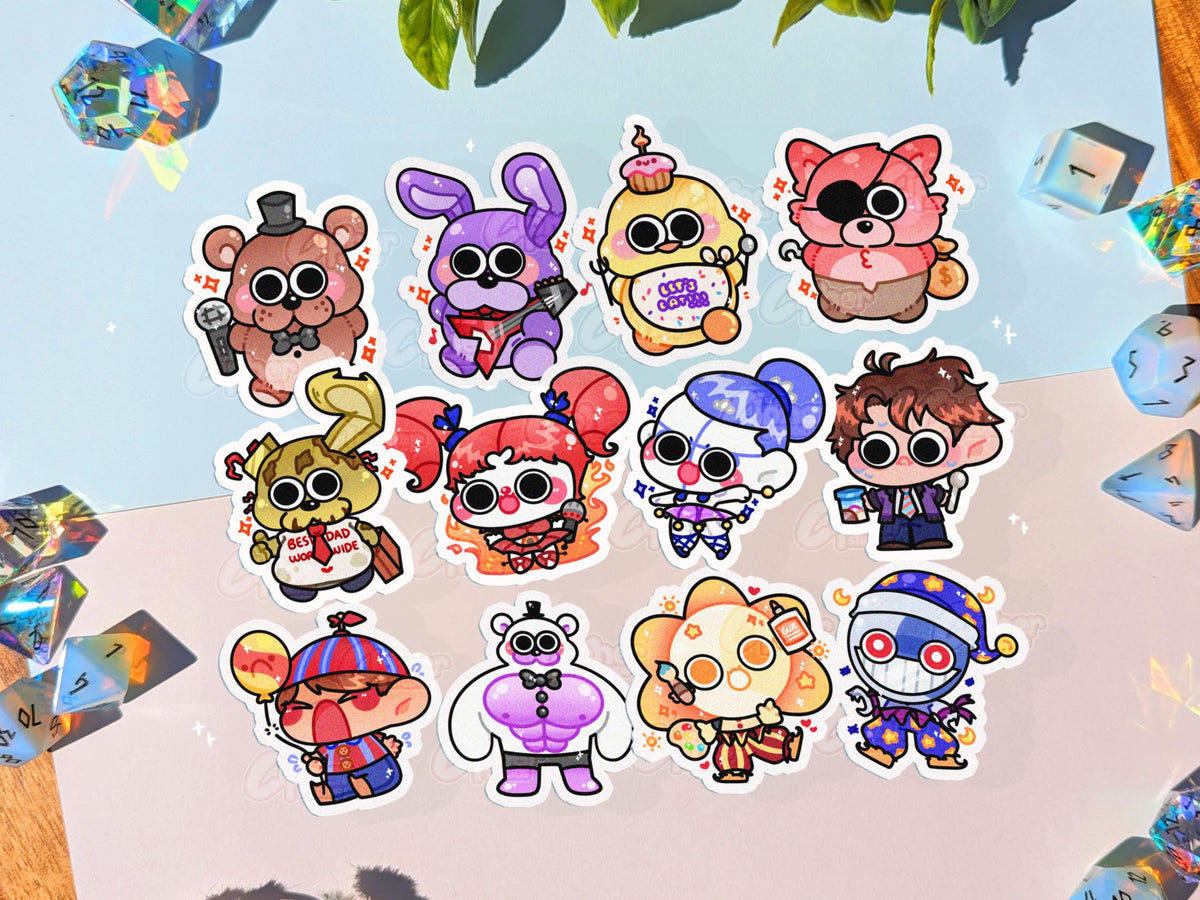 FNAF Stickers – cipherstudios