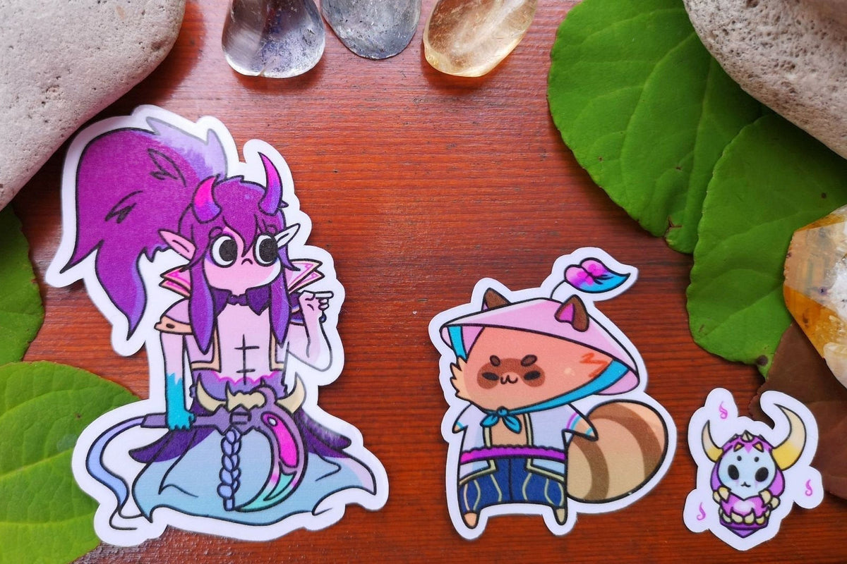 SB Thresh & Teemo Stickers – cipherstudios