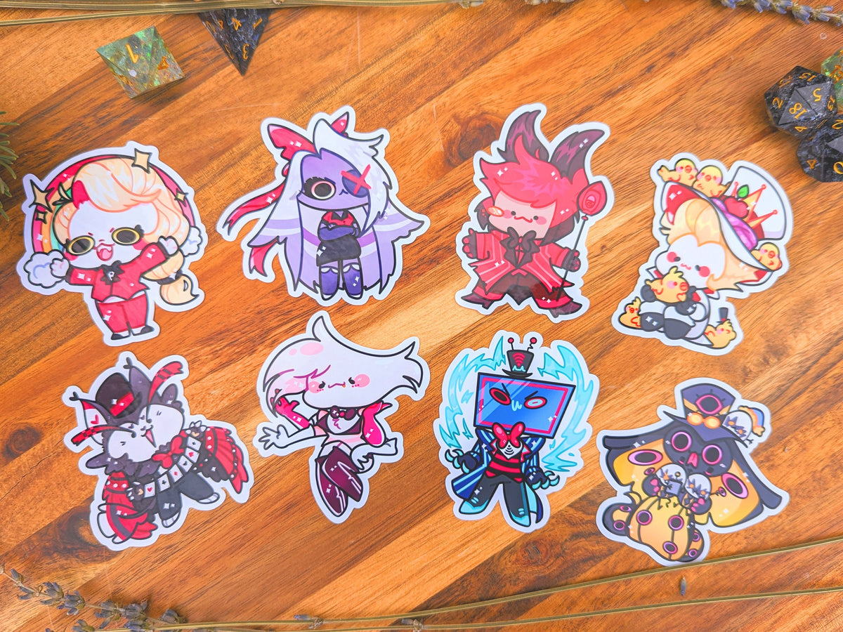 Hazbin Hotel Stickers – cipherstudios
