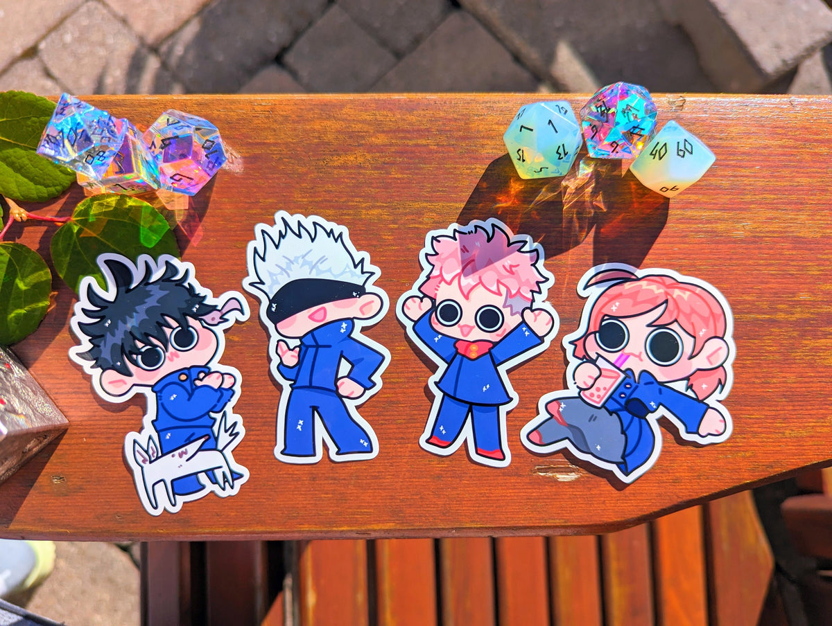 JJK Stickers [SET 1] – cipherstudios